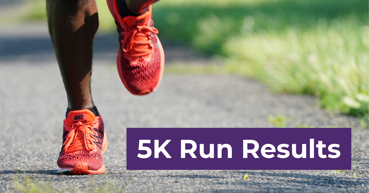 Run Results - Amy's Ride/Run/Walk